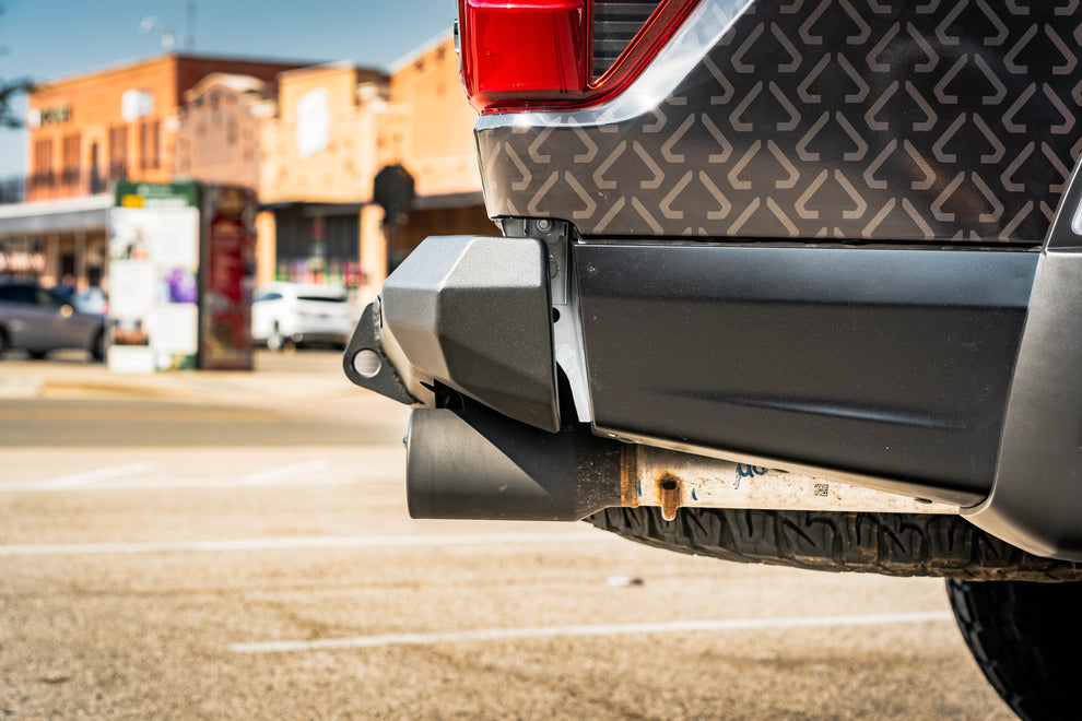 Stealth Rear Non-Winch Bumper - Texture Black – Road Armor