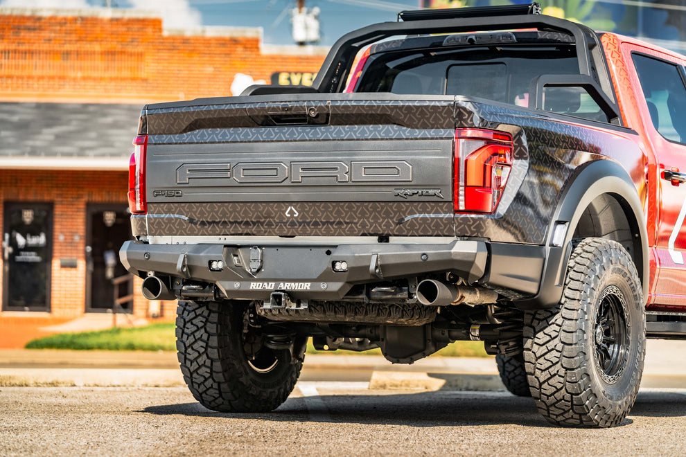Stealth Rear Non-Winch Bumper - Texture Black – Road Armor