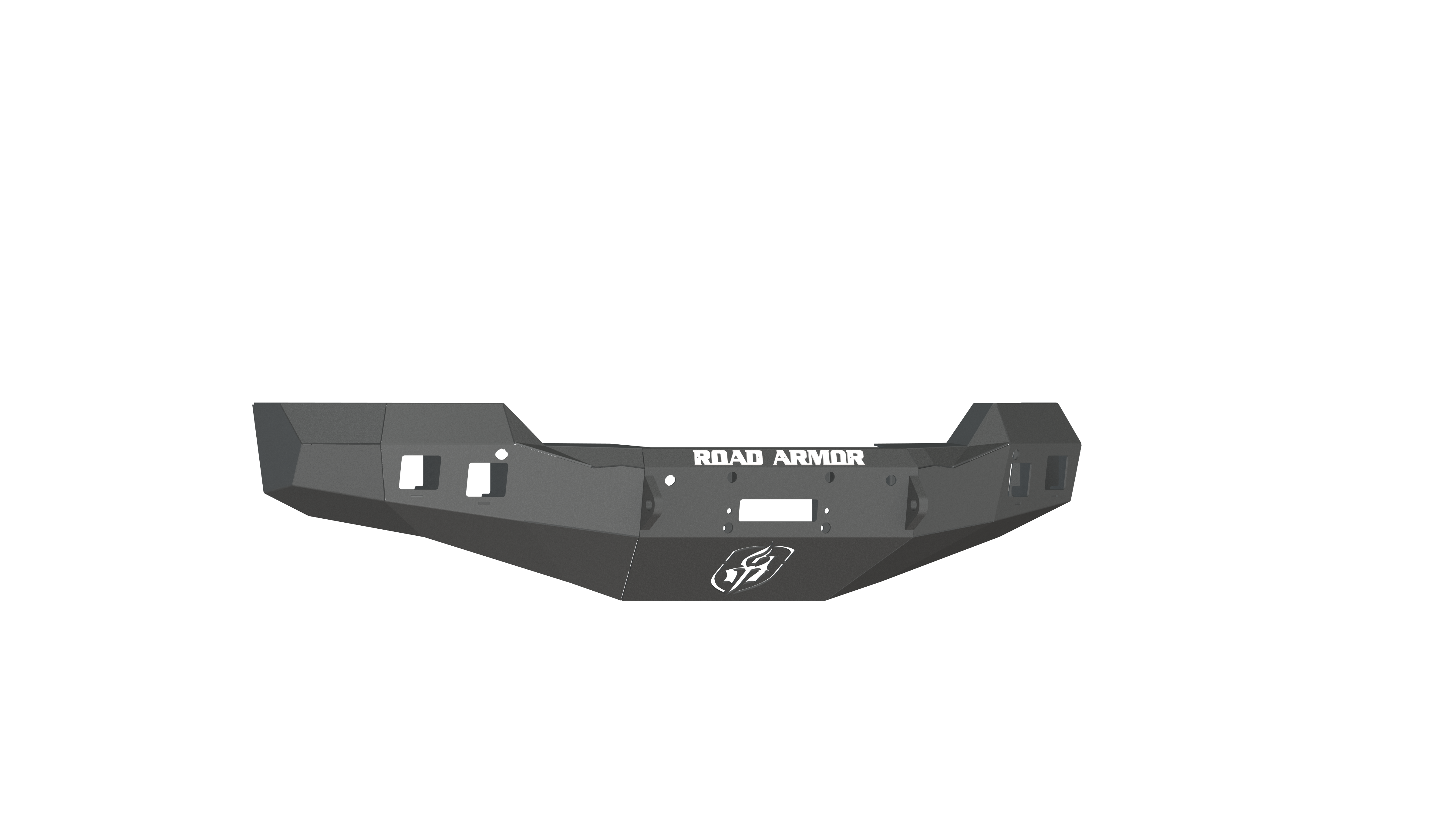 Stealth Front Winch Bumper - Texture Black WARN M12000, Smittybilt XRC ...